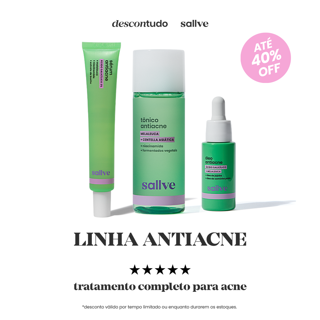 linha antiacne – Sallve