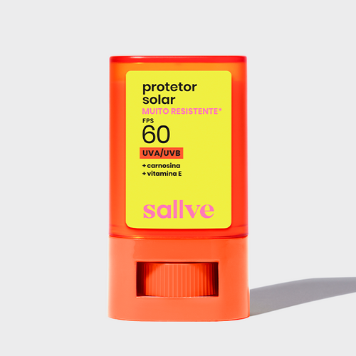 Protetor Solar Bastão FPS 60 Muito Resistente | Sallve